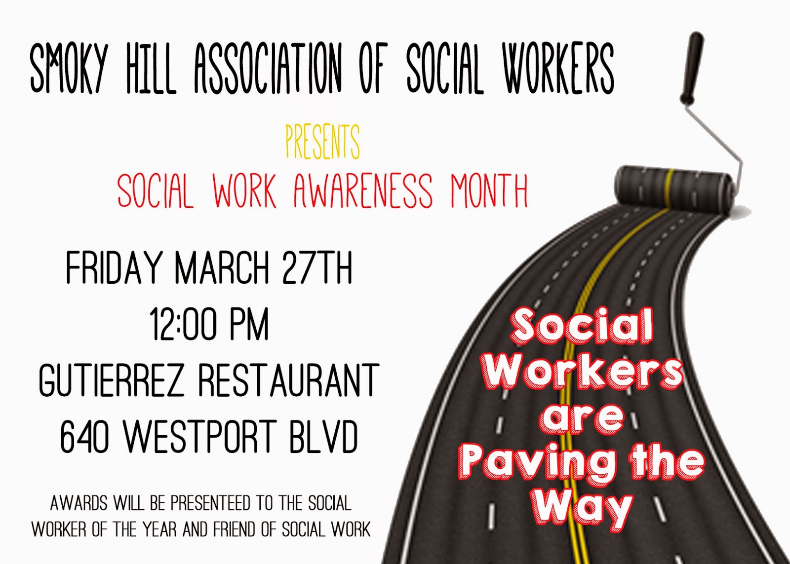 Smoky Hill Association of Social Workers: Social Work Month Celebration ...