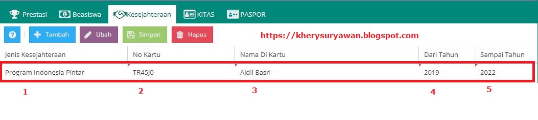 Cara Input Nomor KIP Di Dapodik Versi 2020 - Matadepan