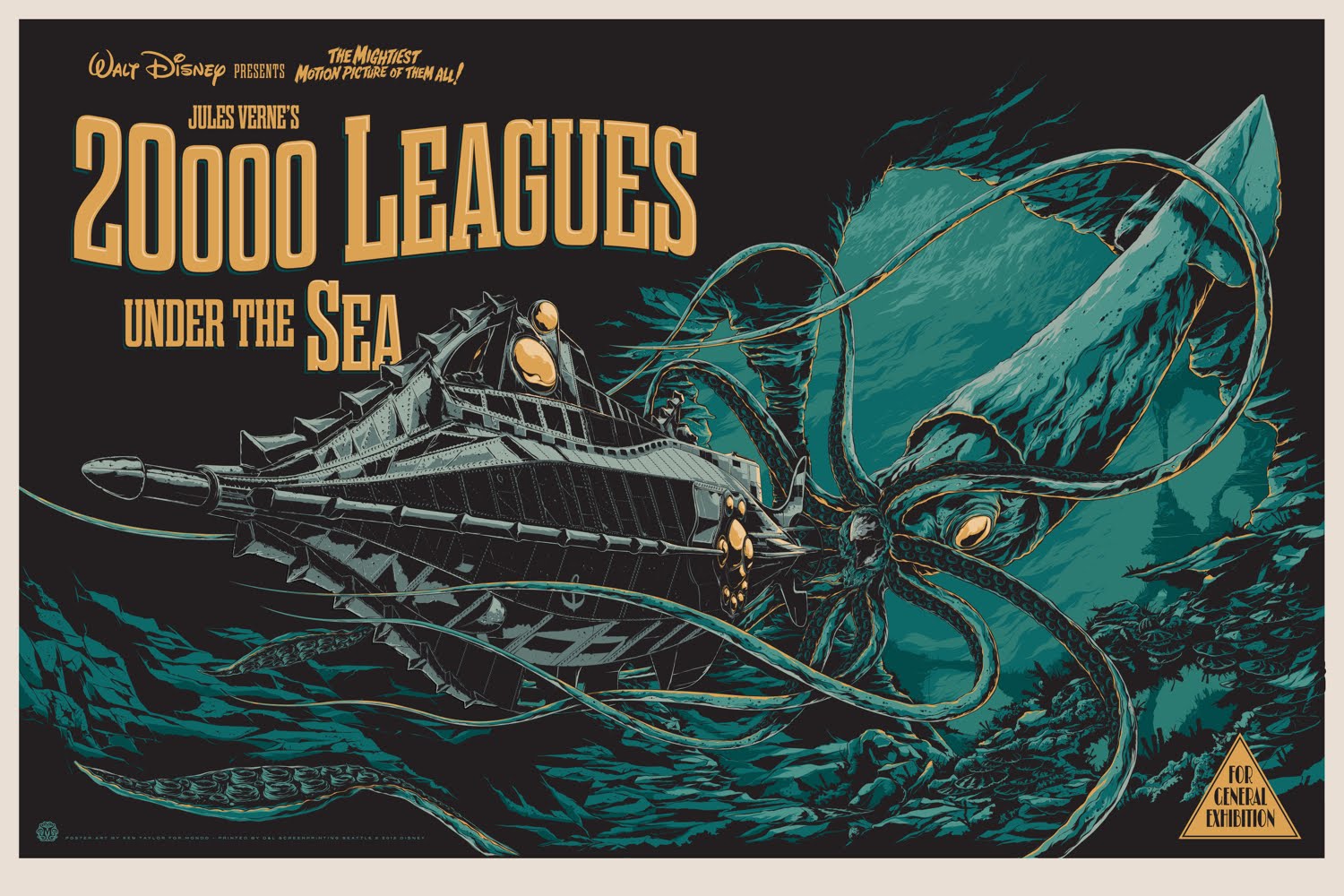INSIDE THE ROCK POSTER FRAME BLOG Disney s 20 000 LEAGUES UNDER THE inside-the-rock-poster-frame-blog-disney-s-20-000-leagues-under-the