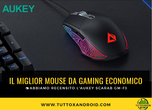 Recensione AUKEY Scarab GM-F3: il miglior mouse economico di qualità a ...