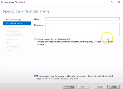 The OptionKey Blog: Setting up storage spaces virtual disk with a two disk parity using powershell
