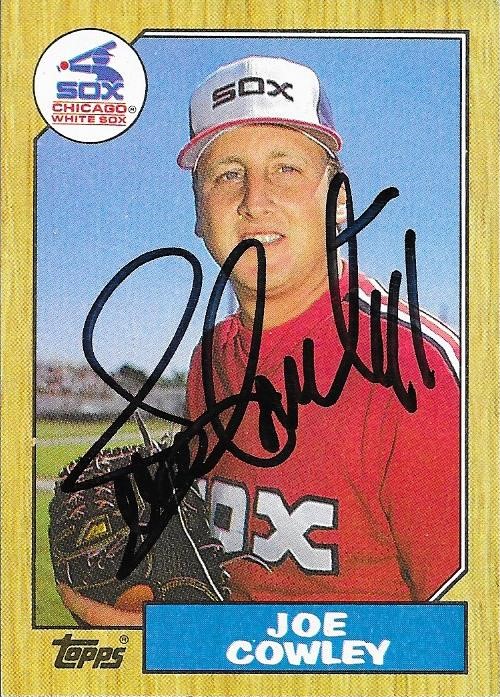 foul bunt: TTM Success - Joe Cowley