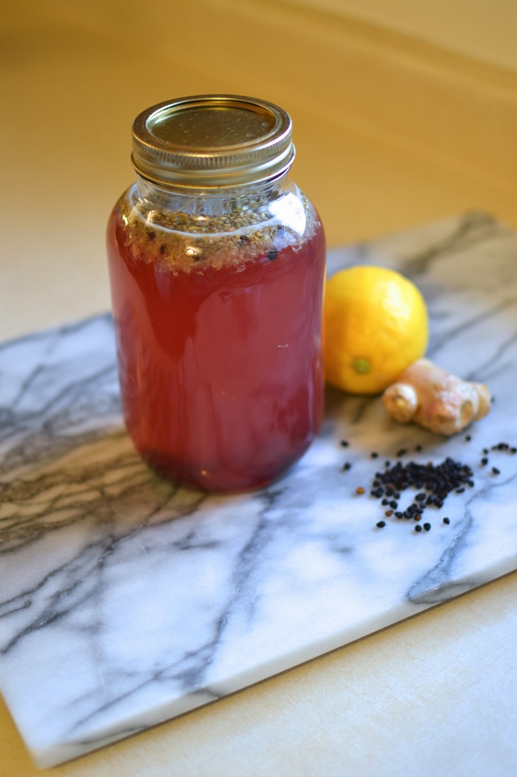 Sisters by the Sea: Cold & Flu Hot Pink Lemonade Tea