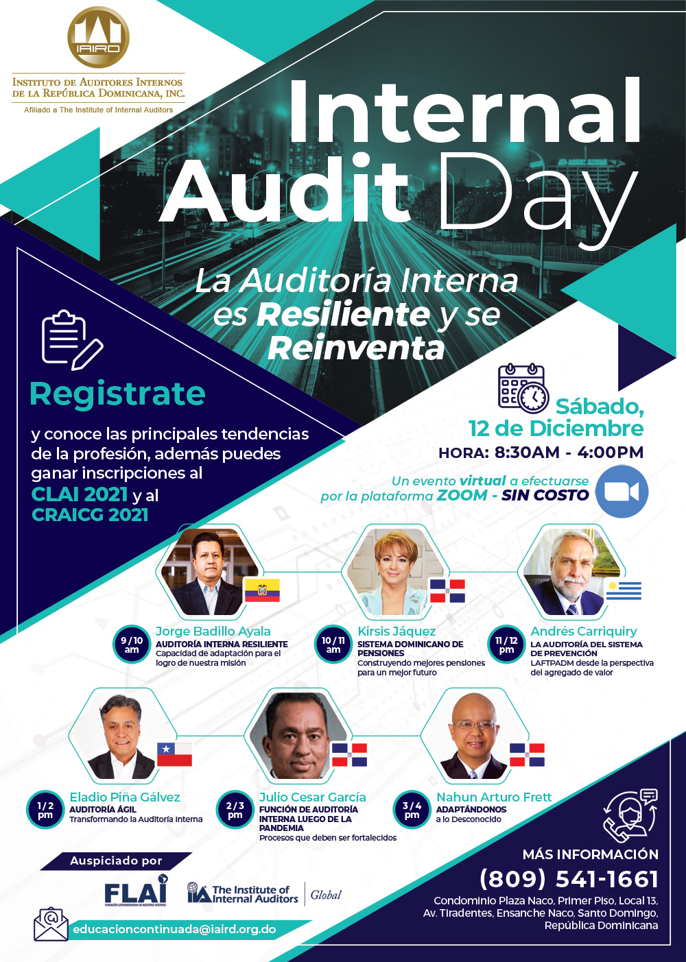 Nahun Frett: Internal Audit Day - Instituto de Auditores Internos de la ...