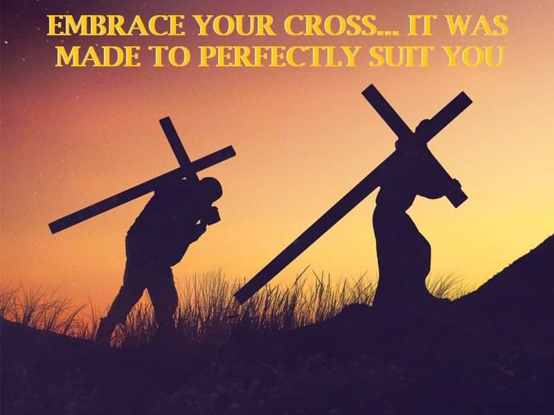 CATHOLICITYBLOG: EMBRACE OUR CROSS