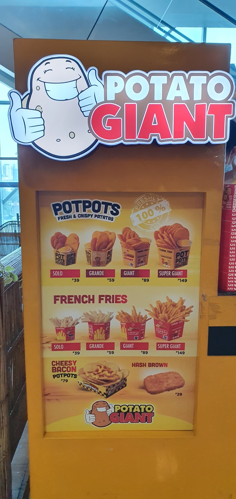 Potpots the Potato Giant in the Philippines