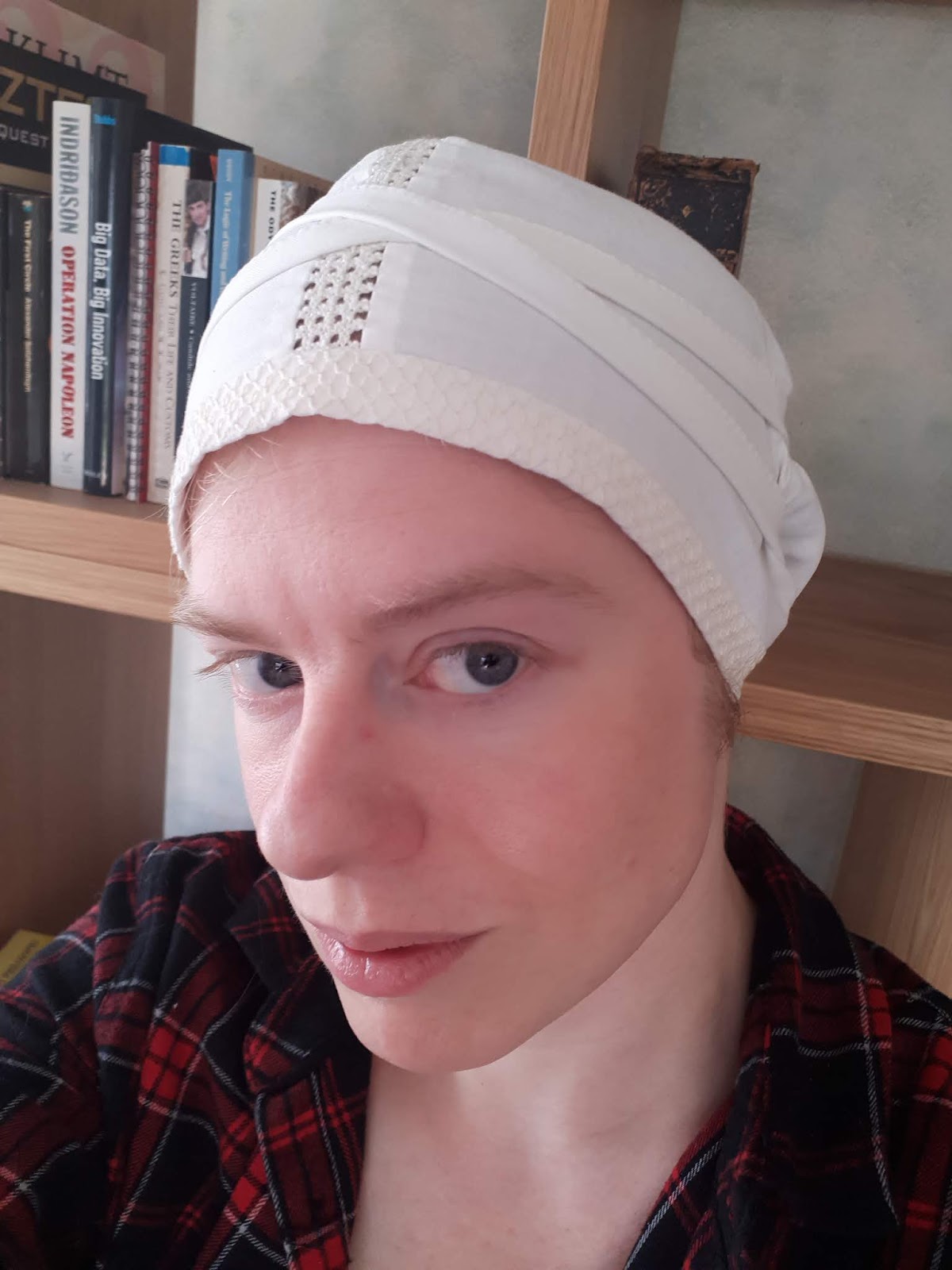 Historical living with Hvitr: St Birgitta's cap