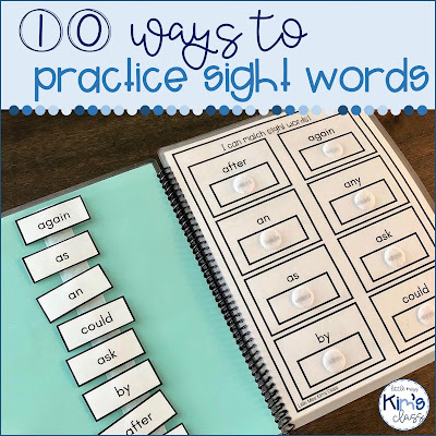 Little Miss Kim's Class: 10 Ways to Practice Sight Words in the Classroom