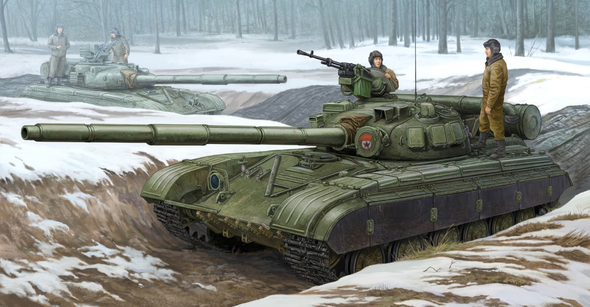 Vincent Wai's military art: T-64B MOD 1975