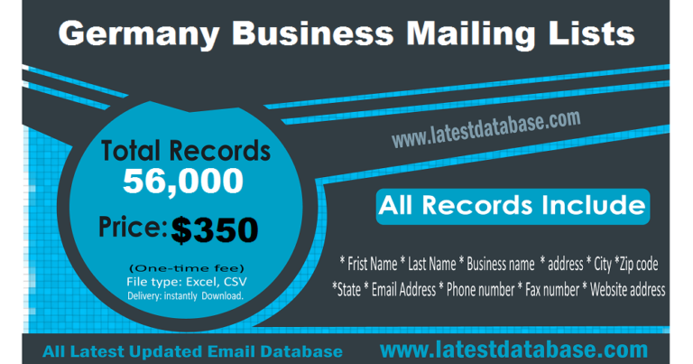 Germany Email Database