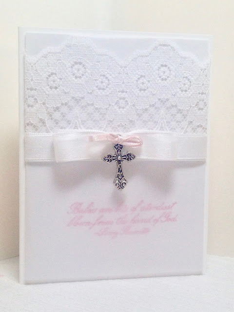 Amy's Creative Pursuits: Baby Dedication Card