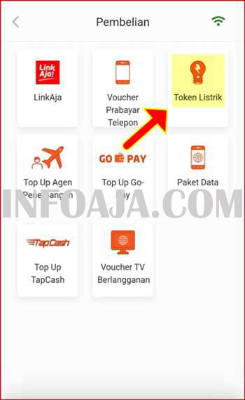 Cara Beli Token Listrik Via BNI Mobile - INFOAJA.COM