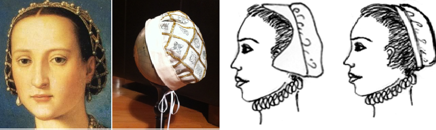Redheads & Royalty: Elizabethan hair accessories: