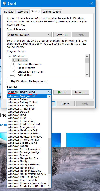 How To Change Windows Default Sounds