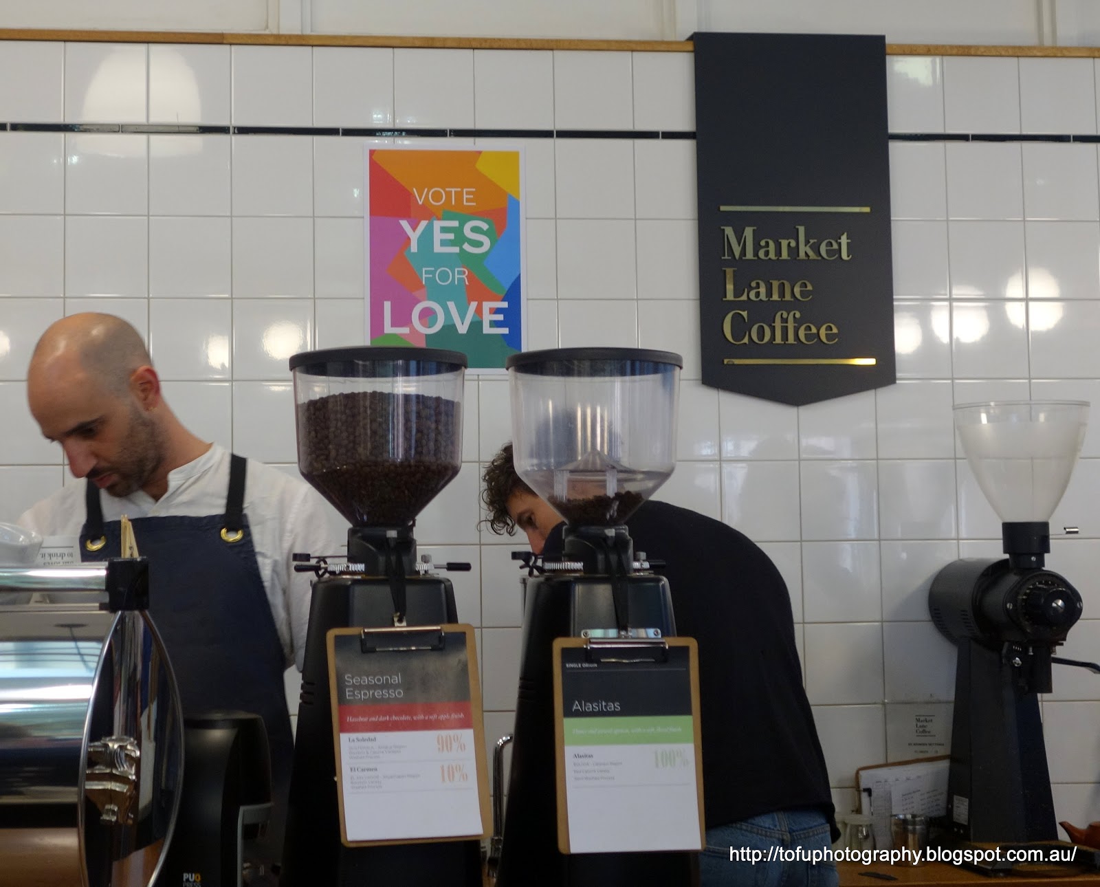 Tofu Photography: Market Lane coffee cafe at the Victoria Market ...