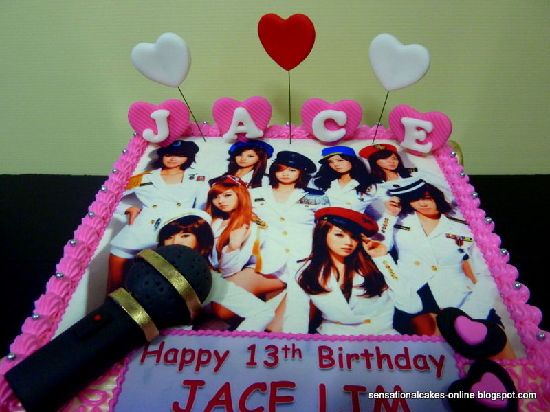 Cake Inspiration: Girls Generation Cake Singapore , SNSD ,JACE LIM 13TH ...
