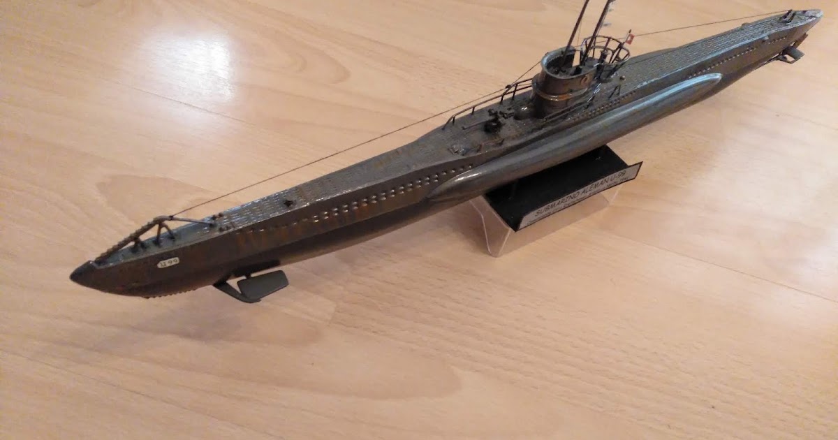 LAS MAQUETAS DE MAMARRO - PAPER MODEL: SUBMARINO ALEMÁN U-99 (1940) / GERMAN SUBMARINE U-99 (1940)