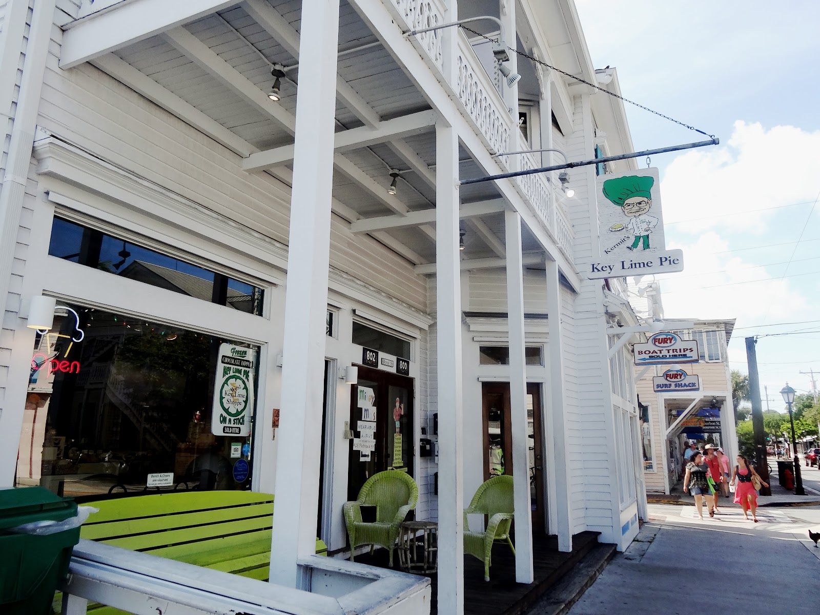 陳61在美小記: 【US-佛州】 克米斯礁島萊姆派Kermit's Key West Key Lime Shoppe (Key West)