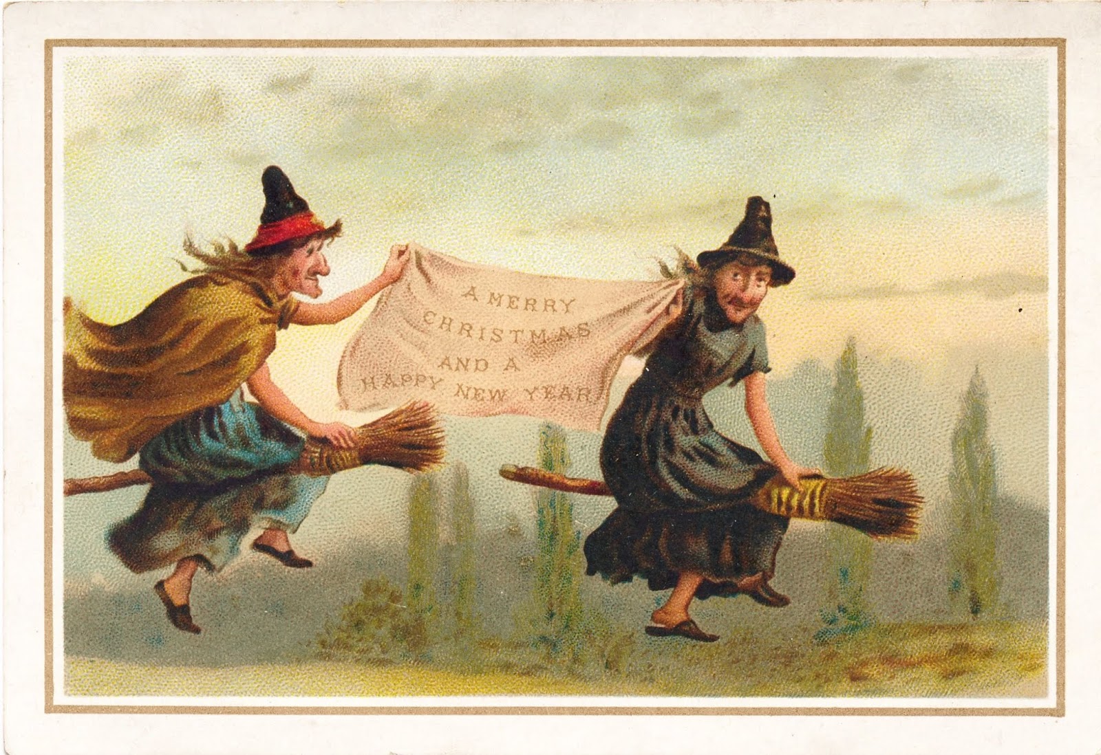 Witches at Christmas.