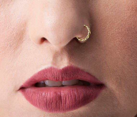 40 Nose Ring Ideas for Adds Pretty your Appearance - AzzFeed