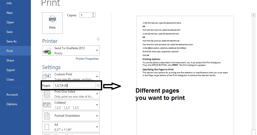 Custom Pages Print In MS Word Computer Free Courses custom-pages-print-in-ms-word-computer-free-courses
