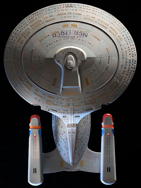 The Trek Collective: Eaglemoss' Build the Enterprise-D series launches ...