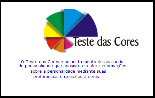 Profissões: Teste das Cores: (avaliação de personalidade)