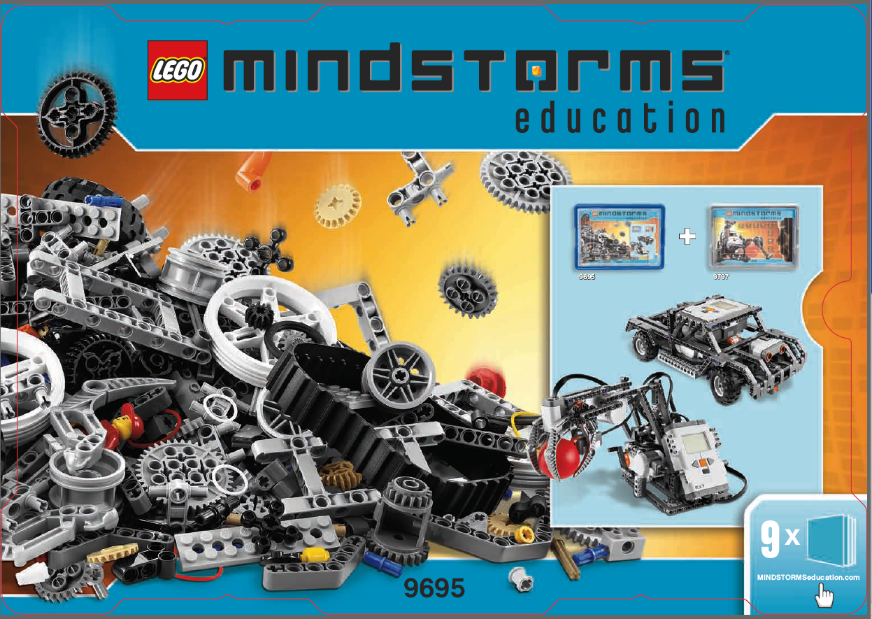 Die NXTe Ebene: Das neue Ergänzungsset 9695 zur Education-Version ist da.