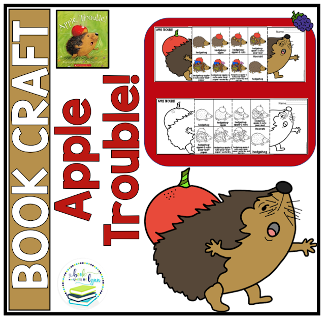 APPLE TROUBLE! BOOK CRAFT ~ Book Units by Lynn