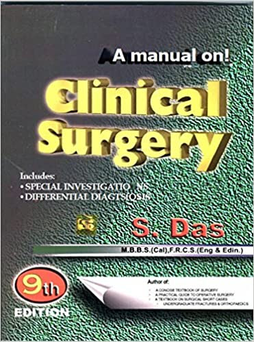SURGERY TEXTBOOK BY DR. S. DAS PDF