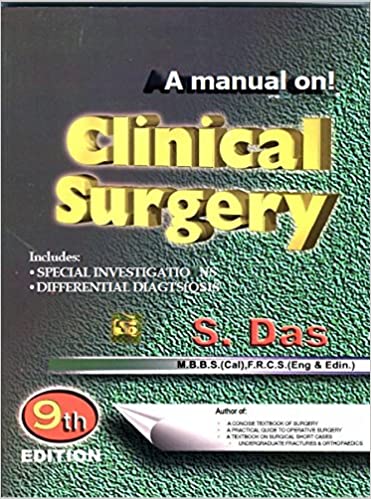 SURGERY TEXTBOOK BY DR. S. DAS PDF