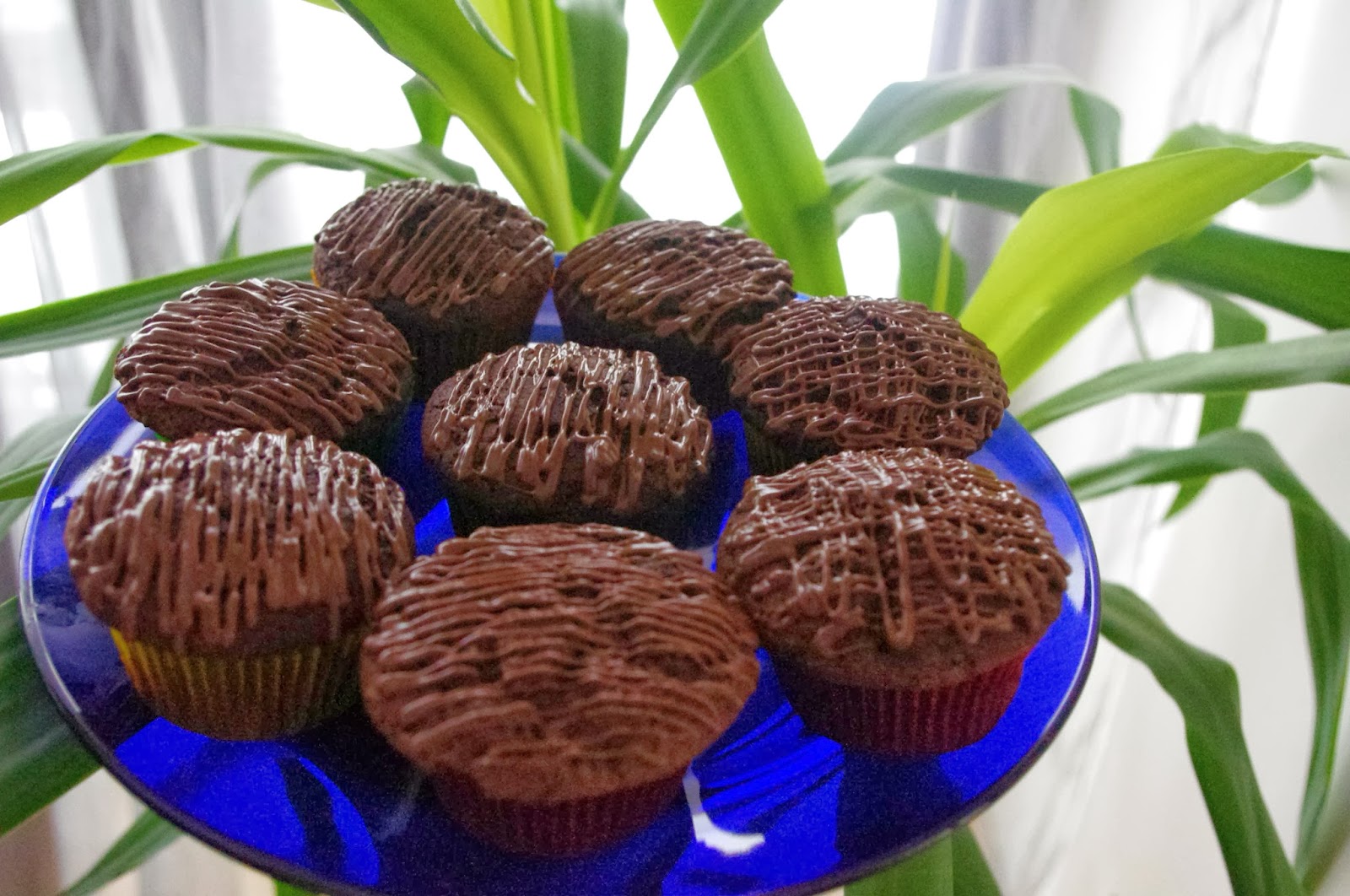 Küpsetised .: Šokolaadi-piparmündi muffinid ja mango muffinid