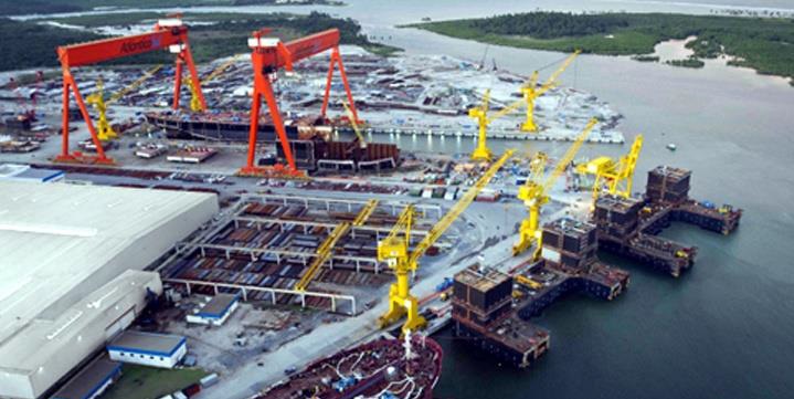 Petróleo e Construção Naval: ESTALEIROS NO BRASIL