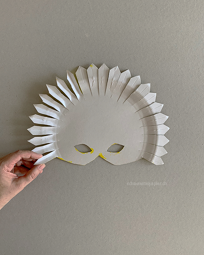schaeresteipapier: Make a Sunflower Mask!