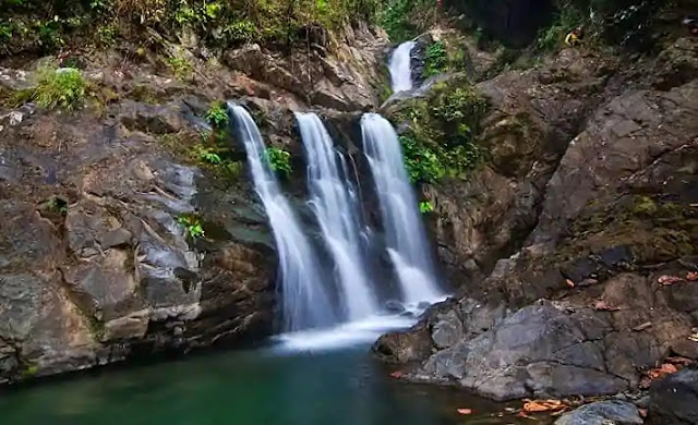 Guide to Philippine Outdoor Destinations: Anzap Twin Falls - Mayantoc ...