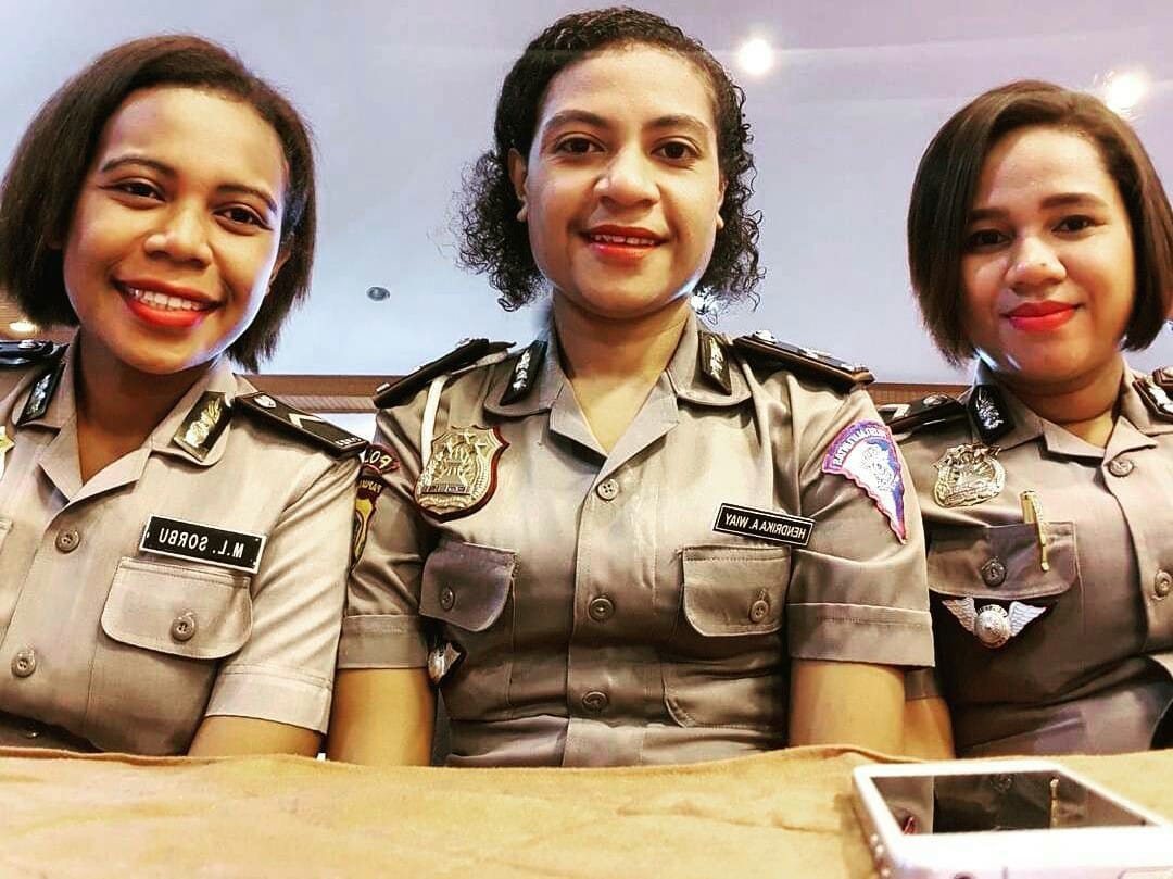 Kapolda : "Polwan Di Papua Harus Tetap Jaga Ciri Khas Rambut Keriting"