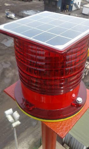 Solar Obstruction Lighting for Communication Tower