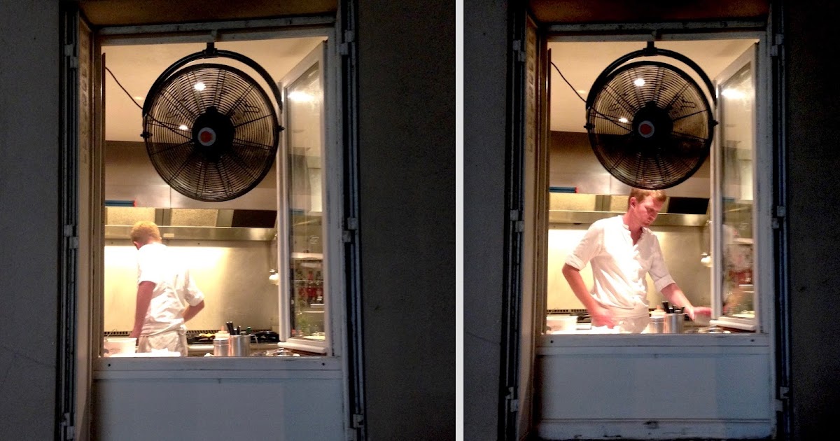 Focus On Paris: Cook in a window