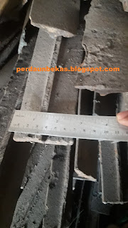 jual besi rel bekas