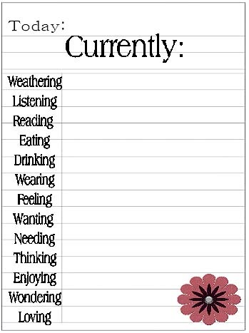 Shoregirl's Creations: Currently Journal Freebie