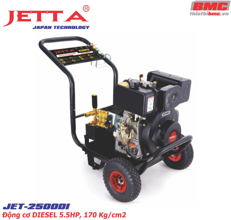 Giới thiệu 5 chiếc máy rửa xe chạy xăng chất lượng nhất của hãng JETTA