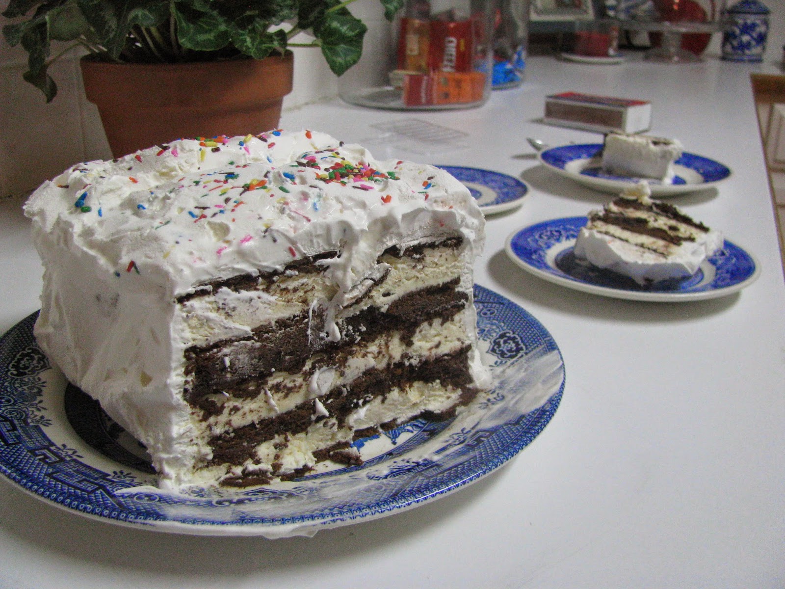 Little Family in the Big Woods: Ice Cream Cake