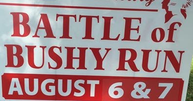 Flintlock and tomahawk: Bushy Run reenactment