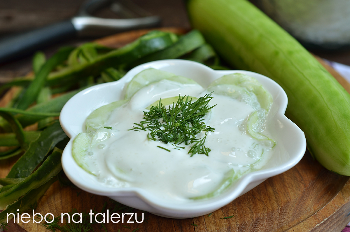 Mizeria. Jak się robi mizerię? - niebo na talerzu