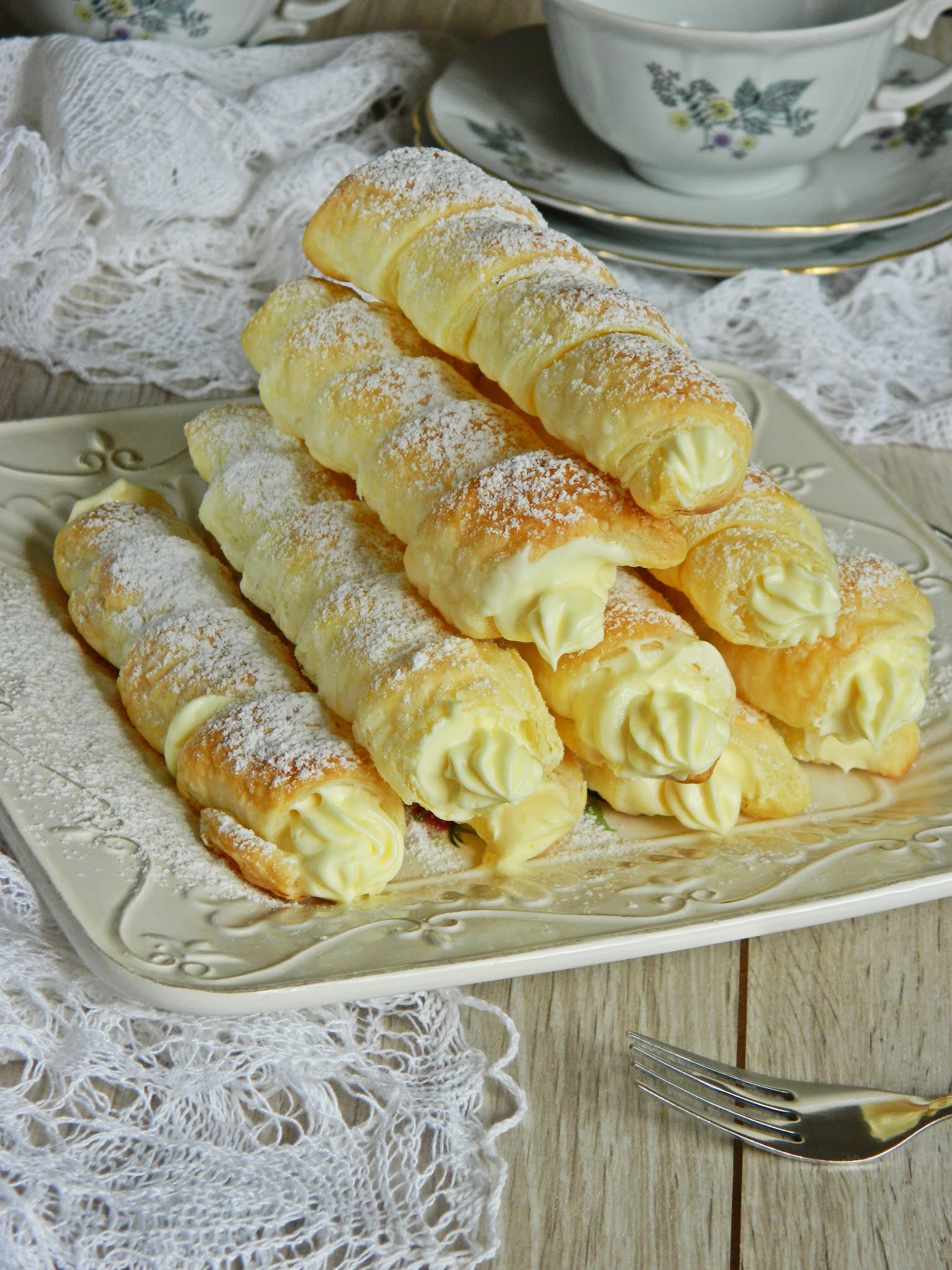 Rolnice sa vanil kremom