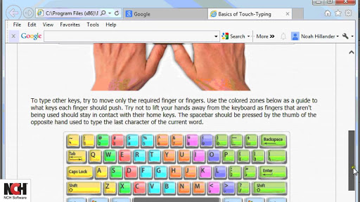 KeyBlaze Typing Tutor ~ pk game&software studio