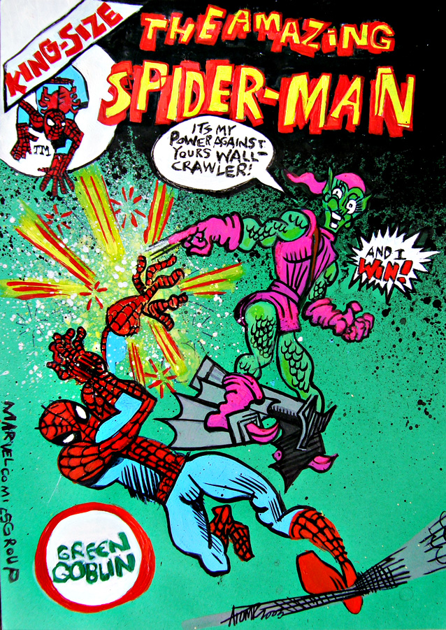 Rejected by Covered: Jason Atomic covers The Amazing Spider-Man Annual 9