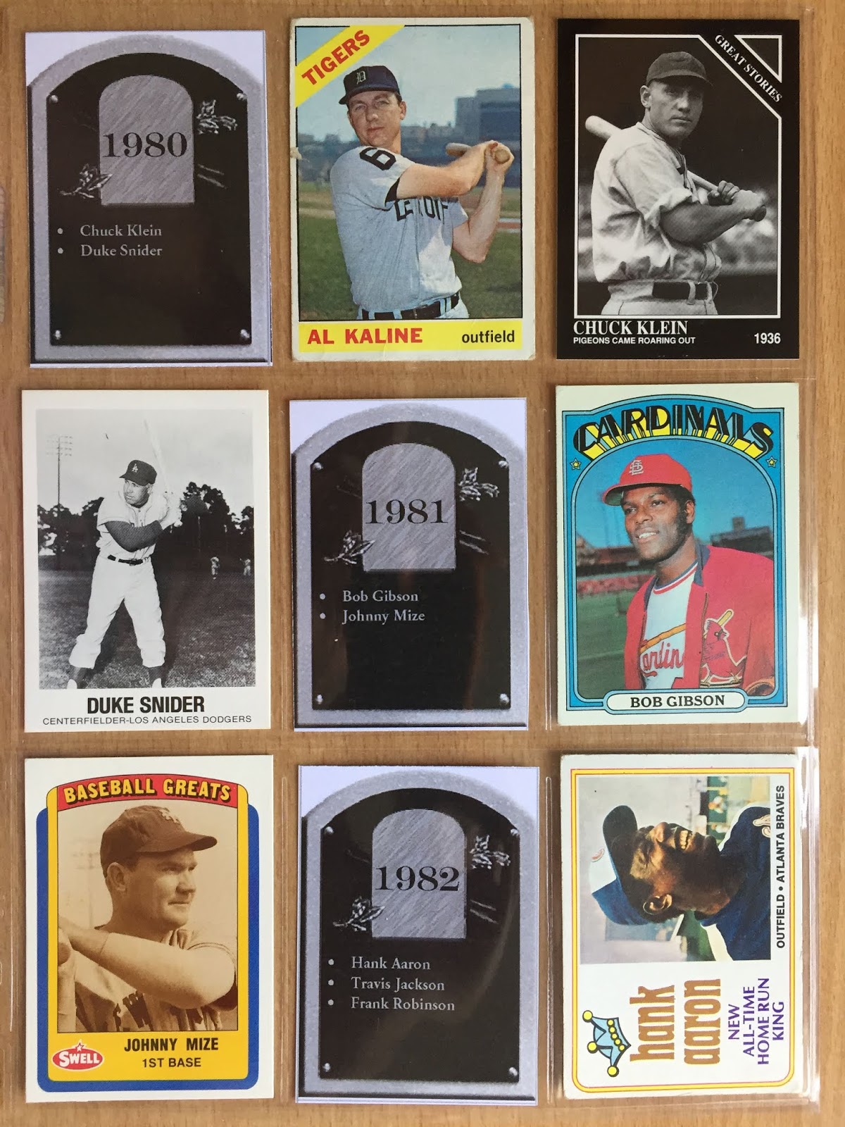 Waiting 'til Next Year...: HOF Binder: Page 21