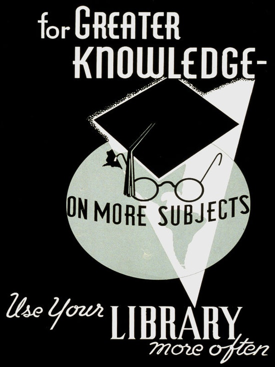 A Media Specialist's Guide to the Internet: Wow! 40 Retro Library Posters!