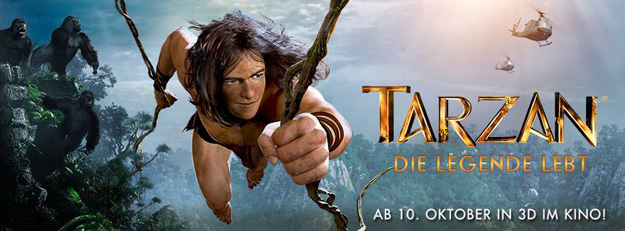 Kinocouch: Tarzan 3D: Neuer Trailer zum Constantin Remake